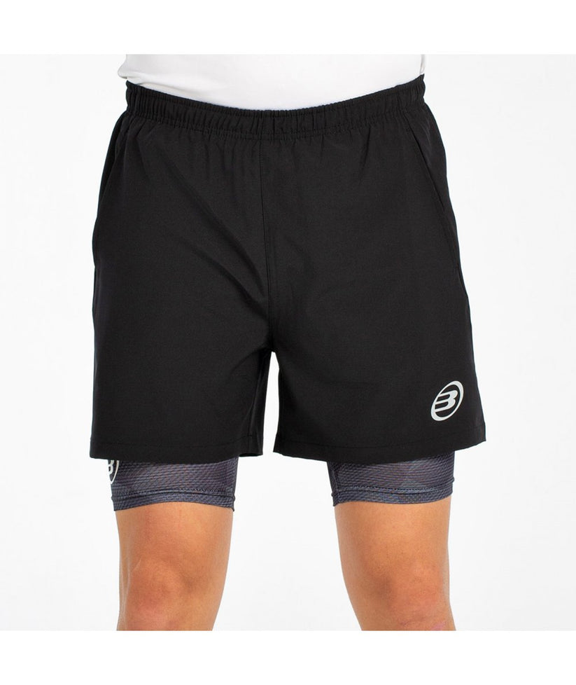 SHORT BULLPADEL MANZAN BLACK – Ebull padel