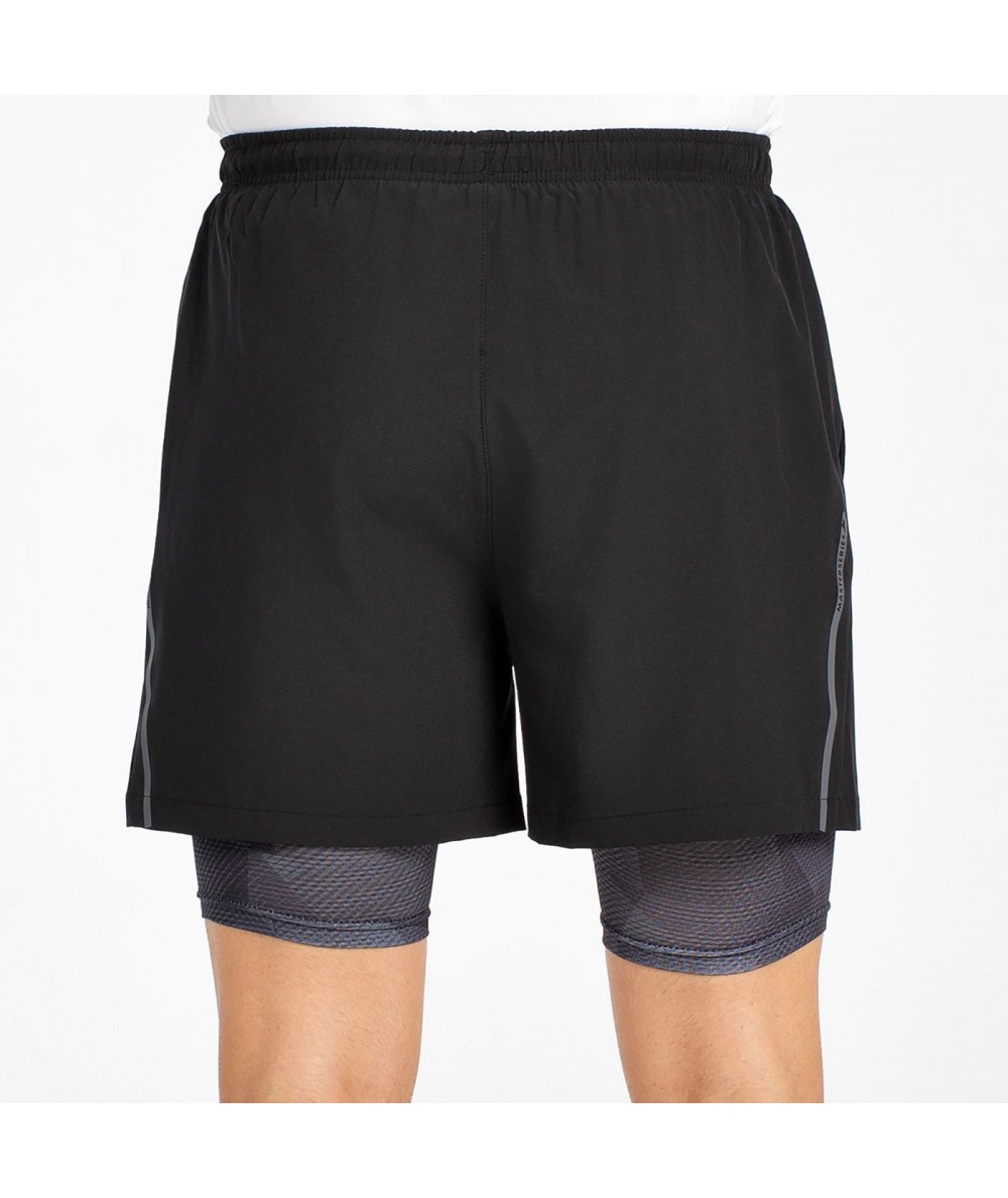 SHORT BULLPADEL MANZAN BLACK – Ebull padel